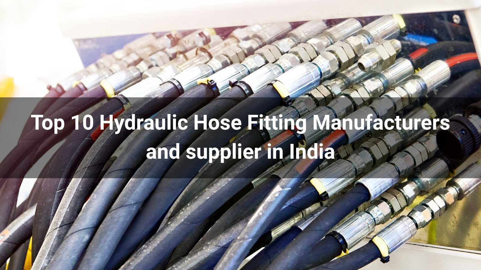 Top 10 Hydraulic Hose Fitting Manufacturers and supplier in India 2026 ...